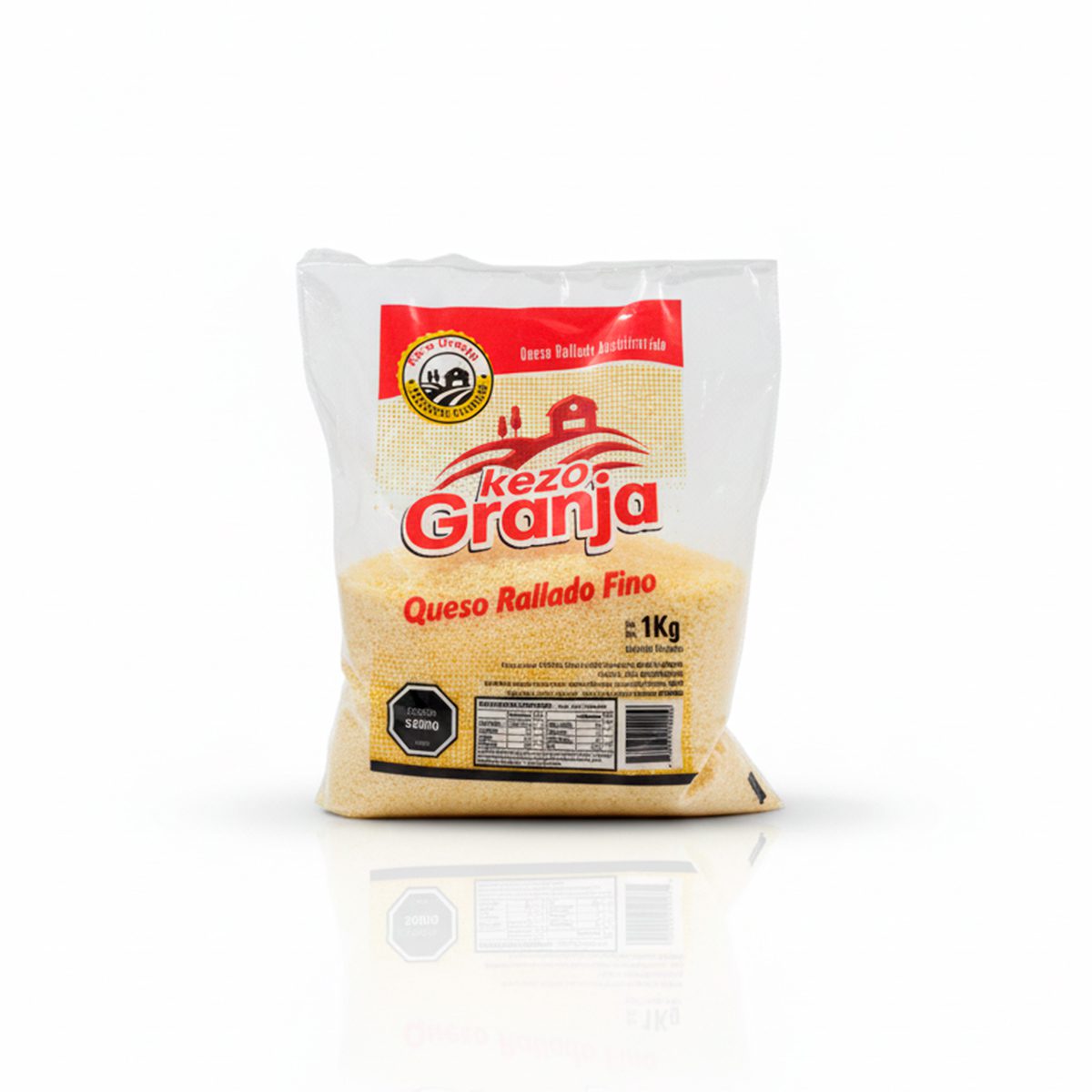 Queso Rallado Kezo Granja Fino 1kg - Quesur
